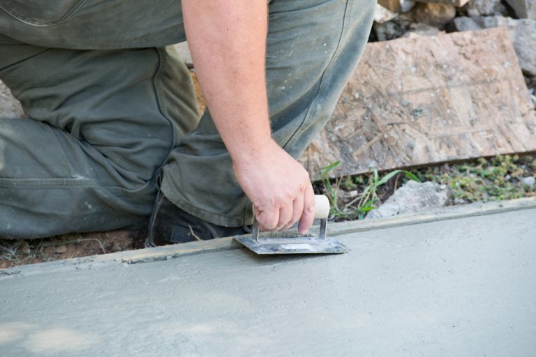 How We Pour An Exposed Aggregate Driveway | A Better Driveway